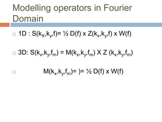 Seismic presentation for Dip correction for convolution modelling ...