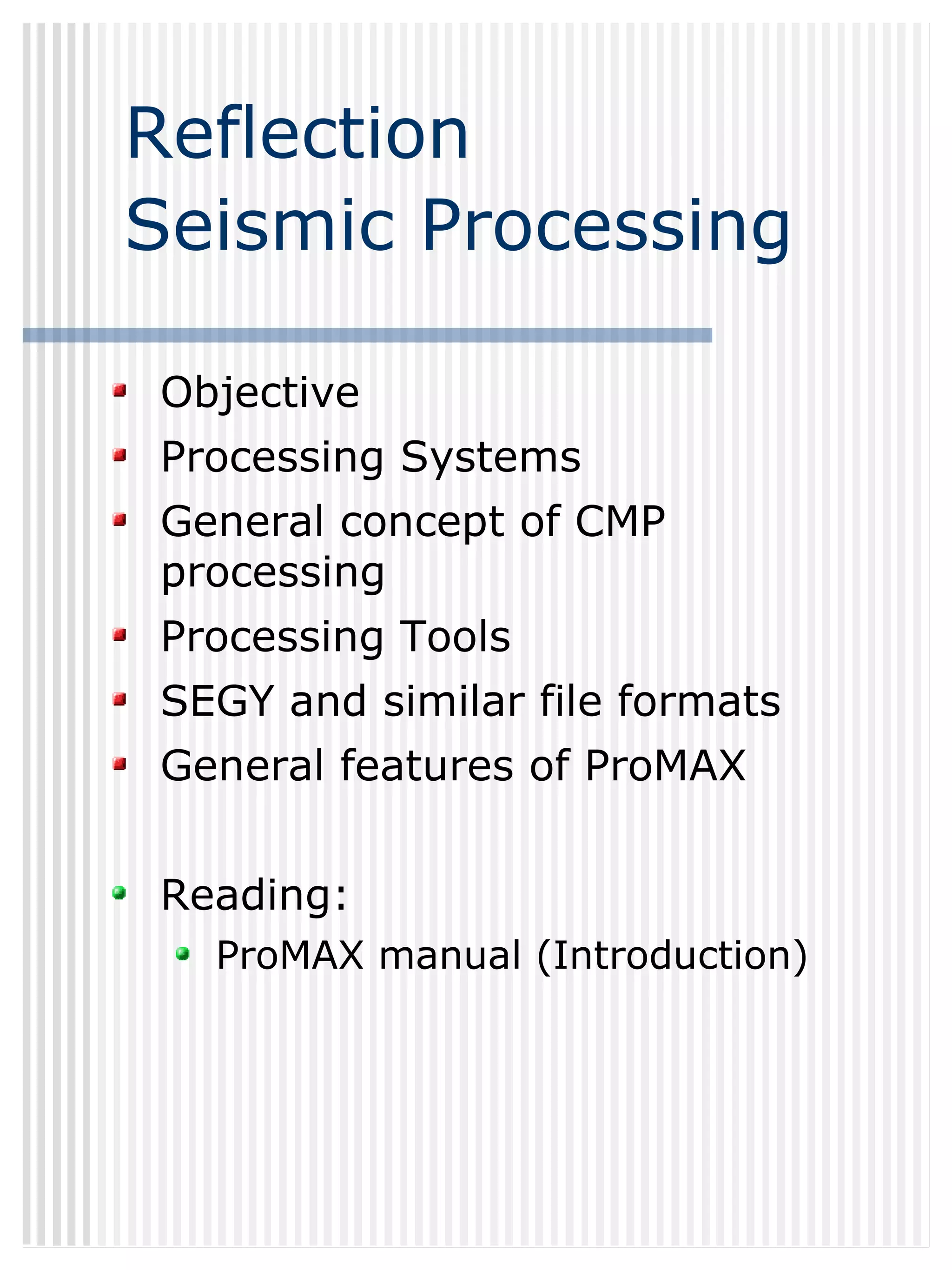 Seismic_Processing.pdf | Computing | Technology & Computing