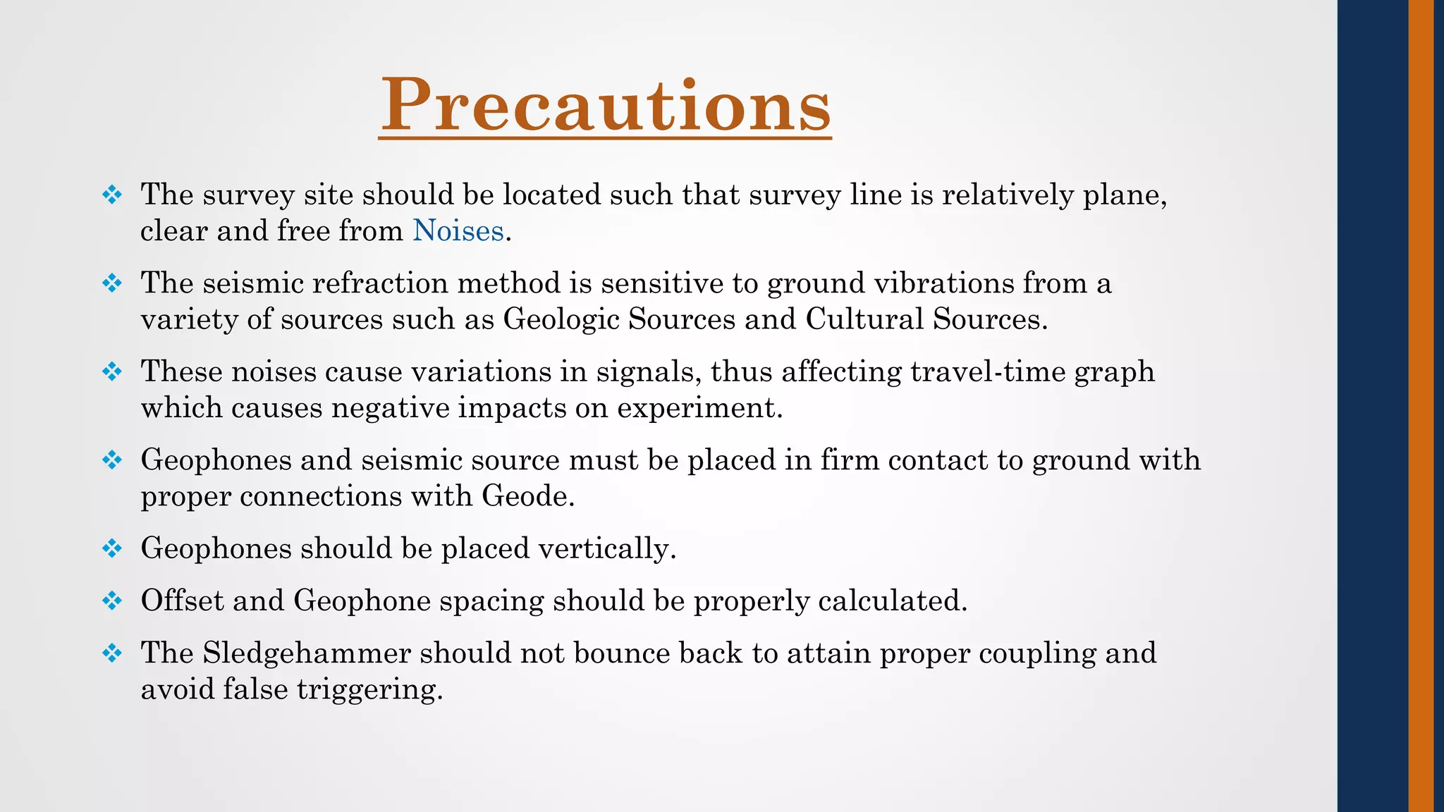 Seismic Refraction Test | PDF
