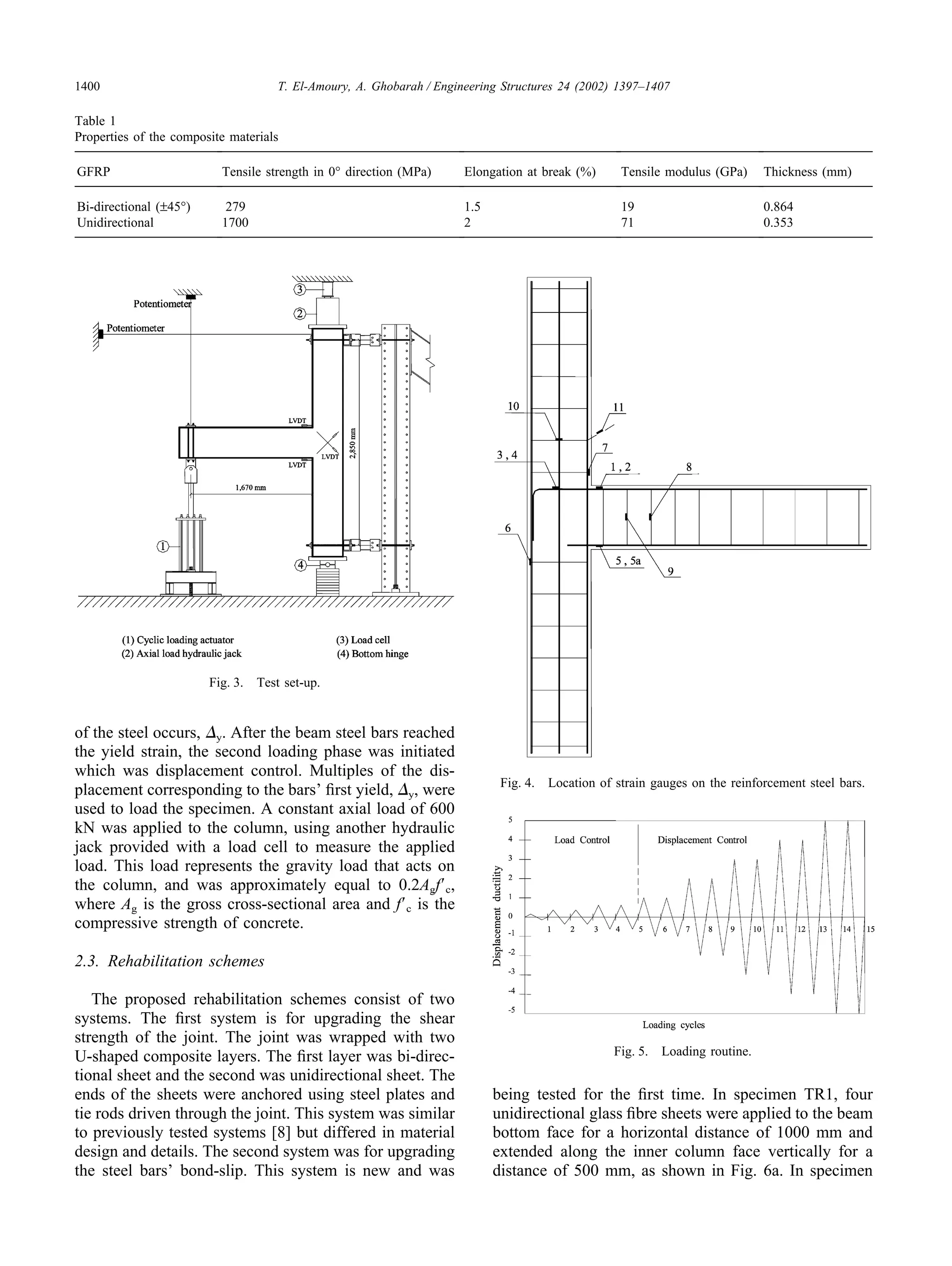 Seismic rehabilitation of beam column joint using gfrp sheets-2002 | PDF