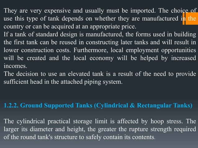 Seismic Response and design of Tanks.pptx | Civil Engineering Industry ...