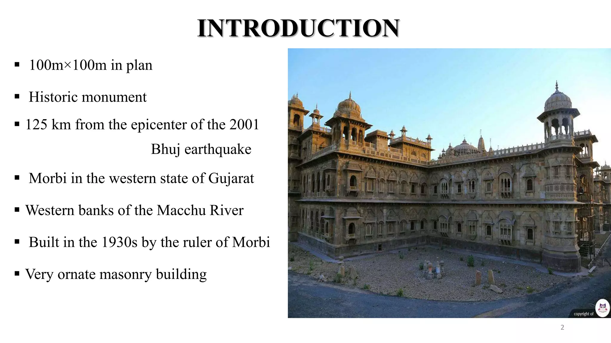 Seismic retrofitting of heritage building- case study | PPTX