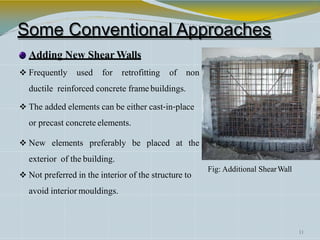 Seismic retrofitting techniques | PPTX