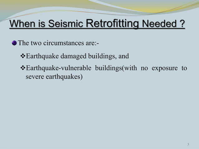 Seismic Retrofitting Techniques | PDF