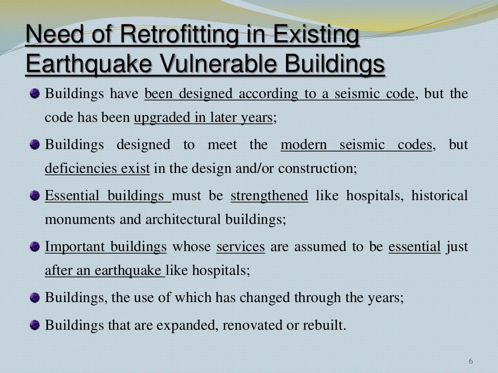 Seismic Retrofitting Techniques To Safeguard Buildings