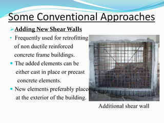 Seismic retrofitting techniques of rcc | PPTX
