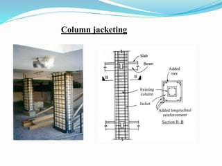 Seismic retrofitting techniques of rcc | PPTX