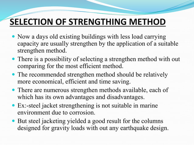 Seismic retrofitting techniques of rcc | PPTX | Civil Engineering ...