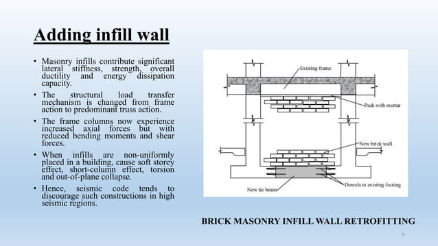 Seismic retrofitting techniques & rehabilitation | PPT | Free Download