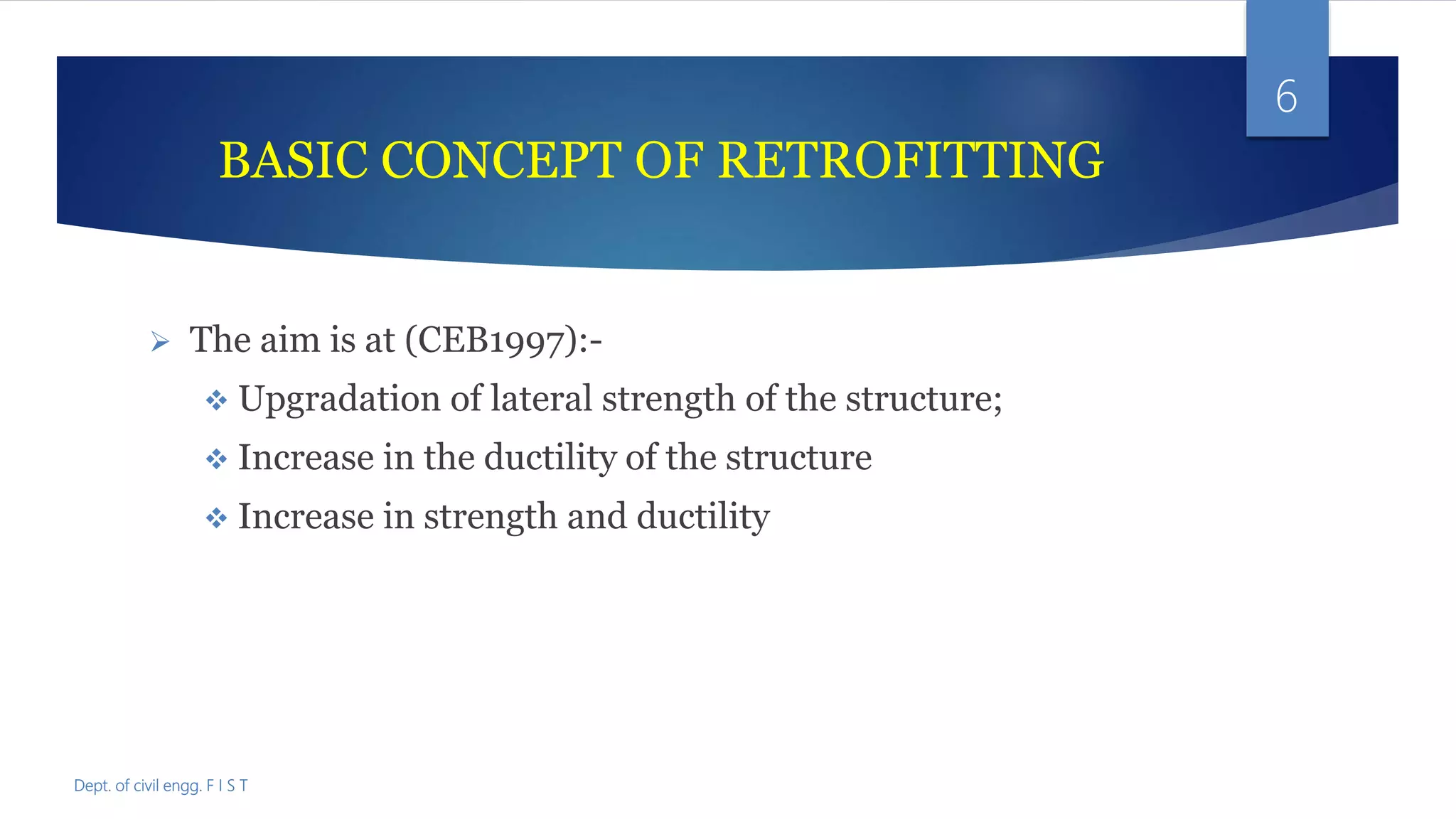 Seismic retrofitting using fiber reinforced polymer (frp | PPTX