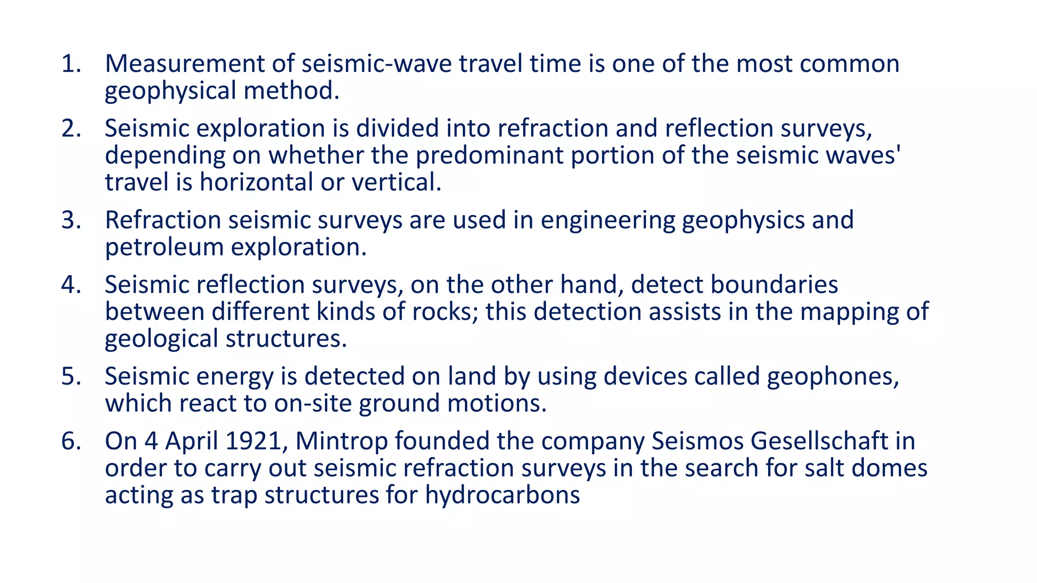seismic basic seminar 1.pptx | Geology | Science