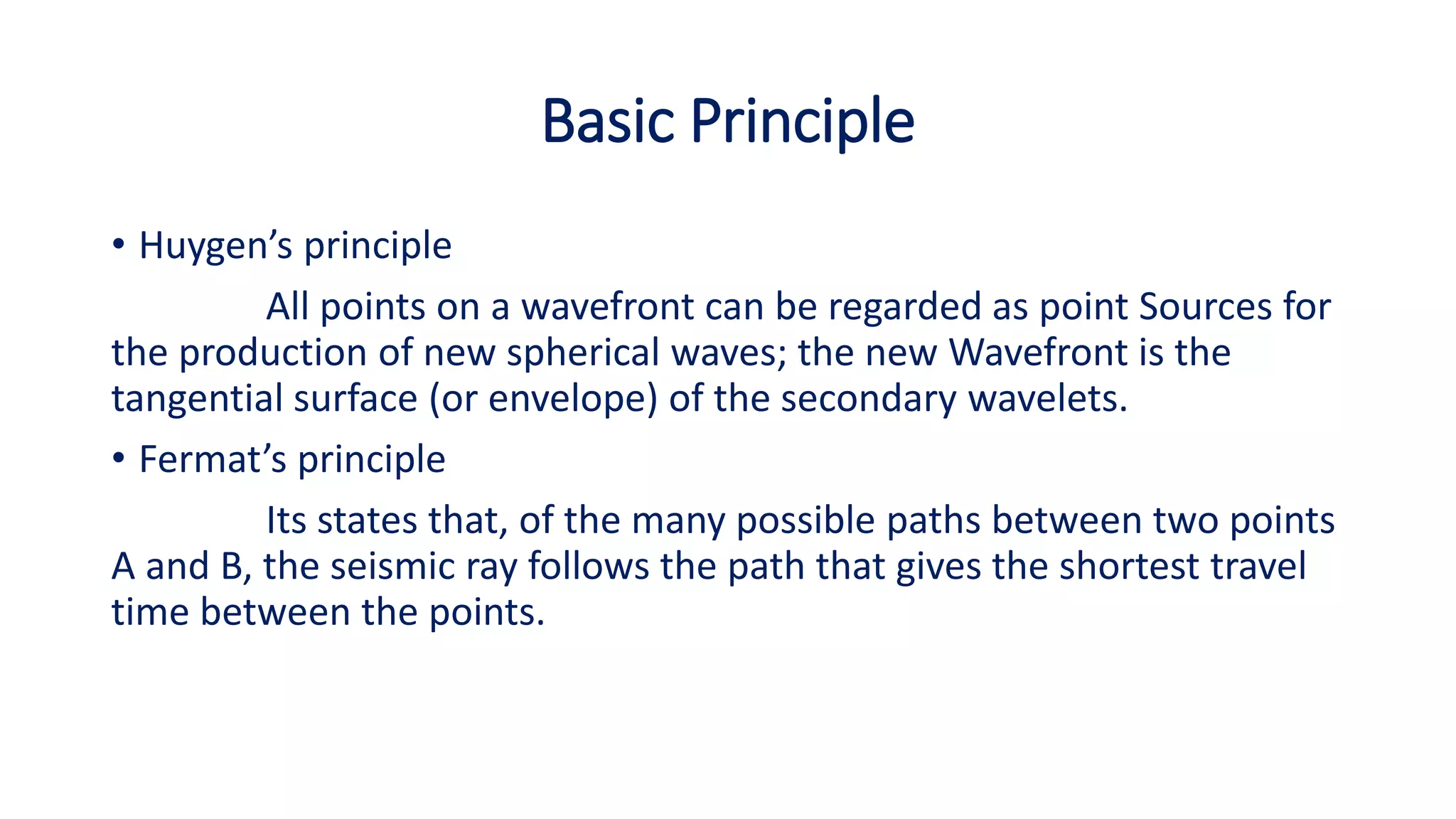 seismic basic seminar 1.pptx | Geology | Science