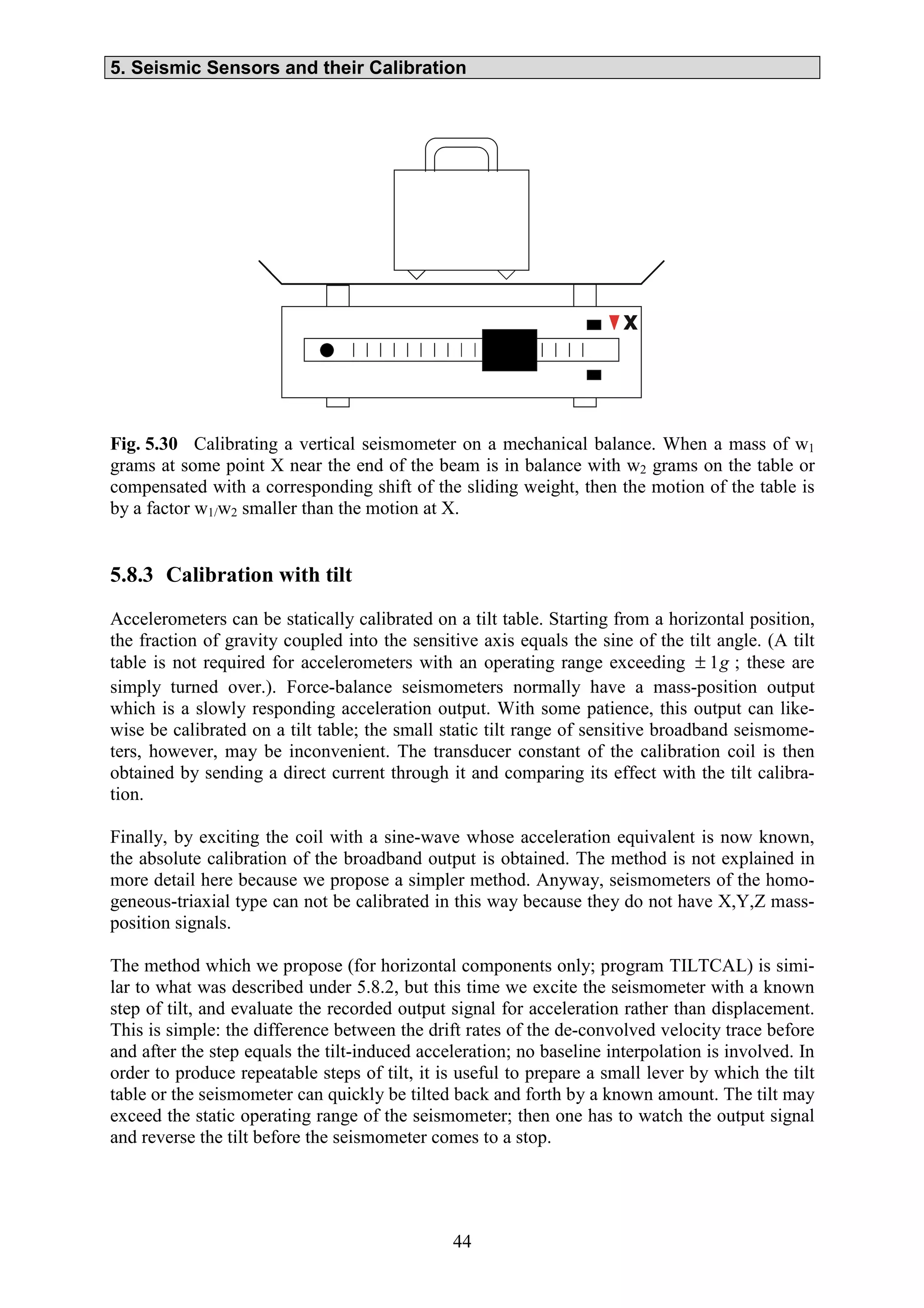 Earthquake Seismic Sensor Calibration | PDF