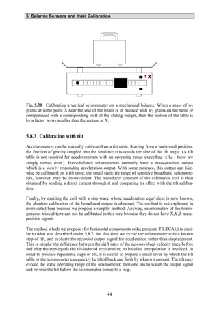 Earthquake Seismic Sensor Calibration | PDF