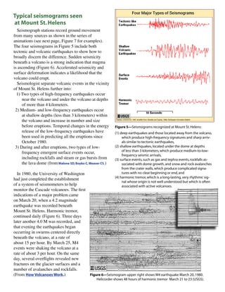 Seismic Signatures Seismogram | PDF