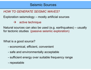 Seismic sources | PDF