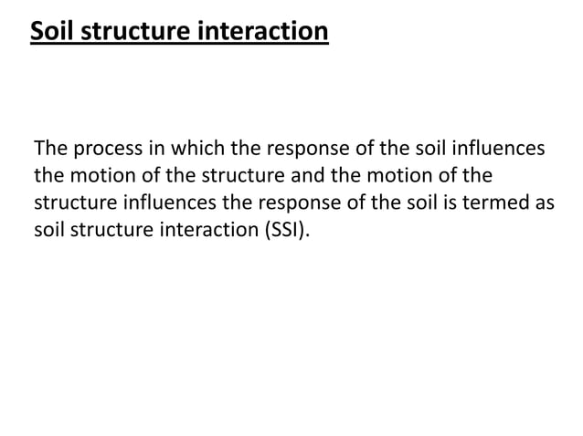 Seismic ssi effects and liquification | PPTX