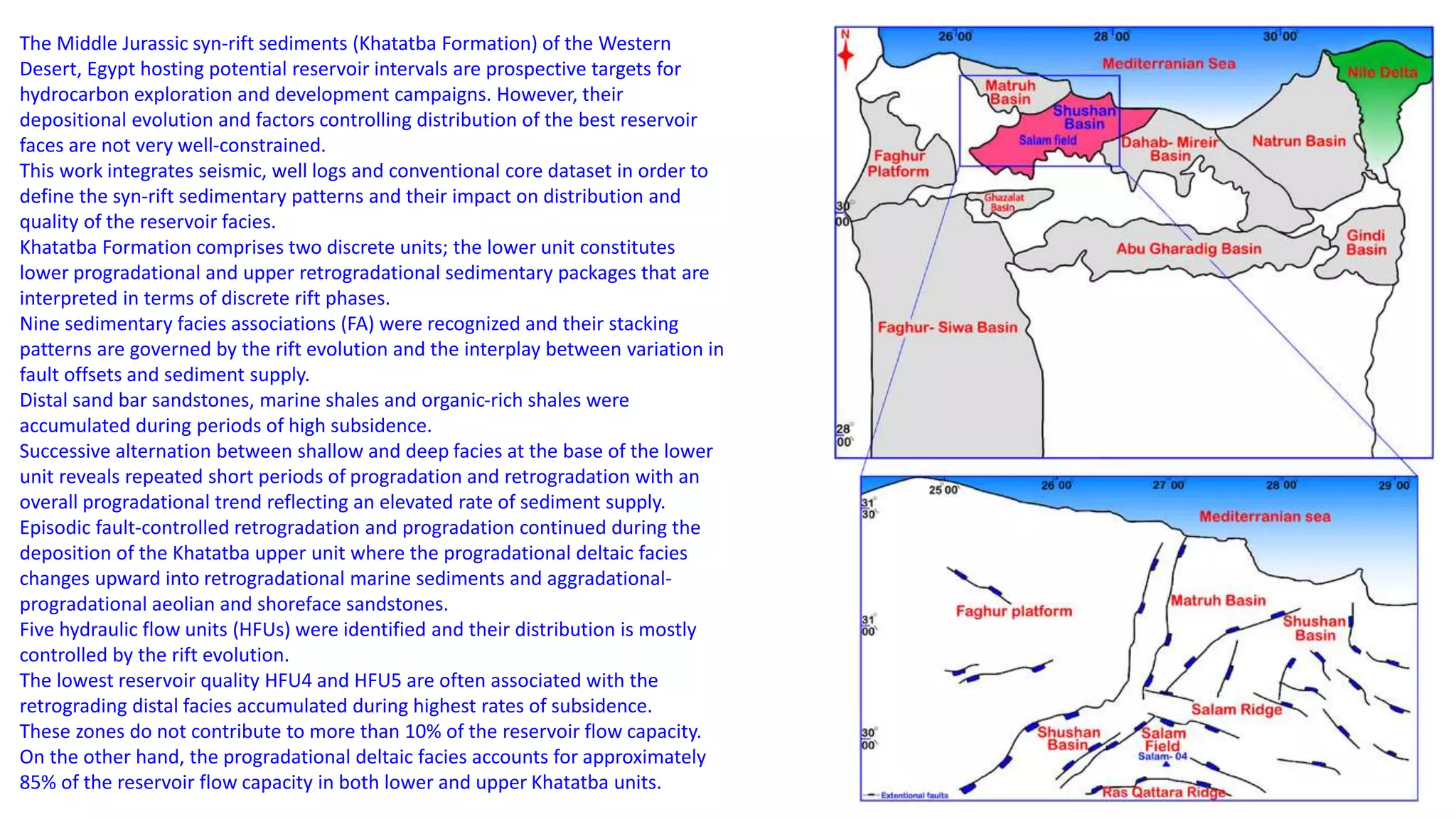 Seismic stratigraphy, sedimentary facies analysis and reservoir ...