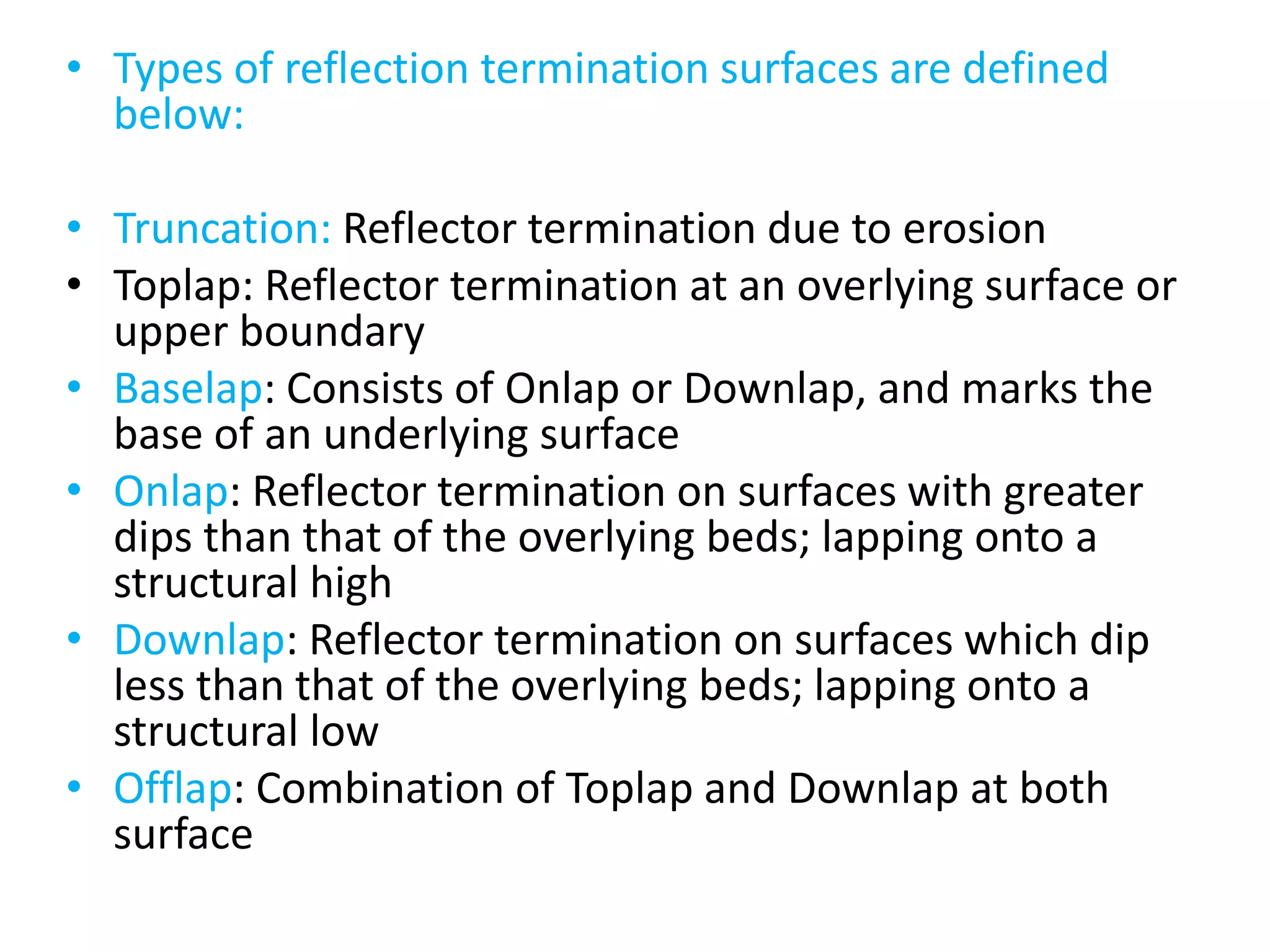 Seismic stratigraphy techniques | PDF