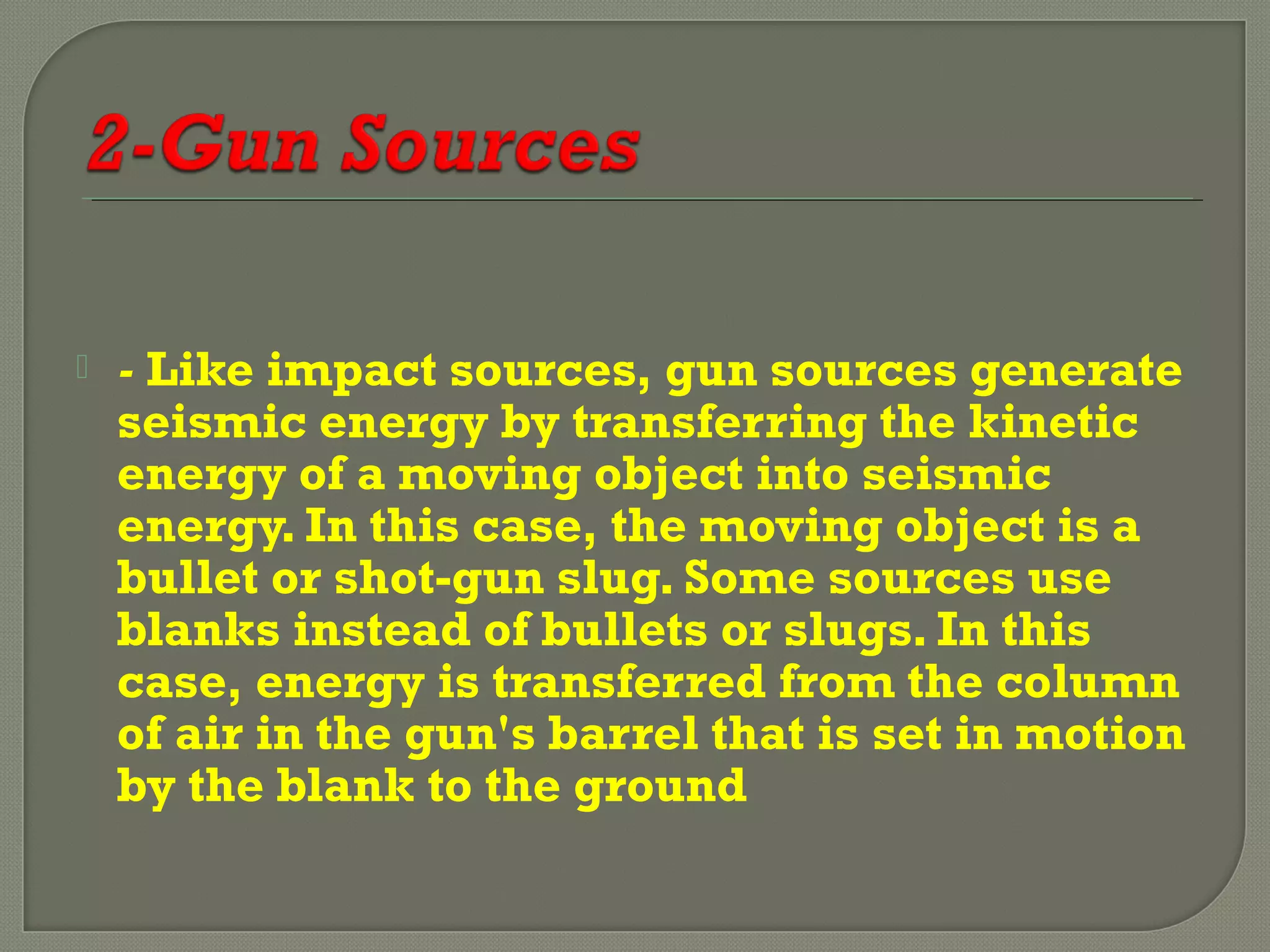 Seismic survey | PPT