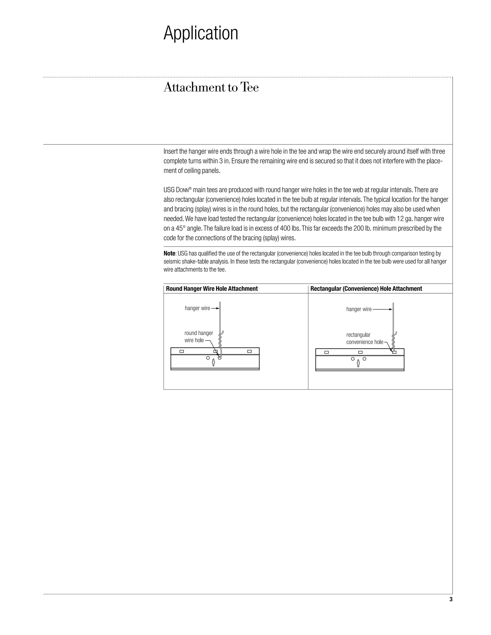 Seismic technical guide, hanger wire | PDF