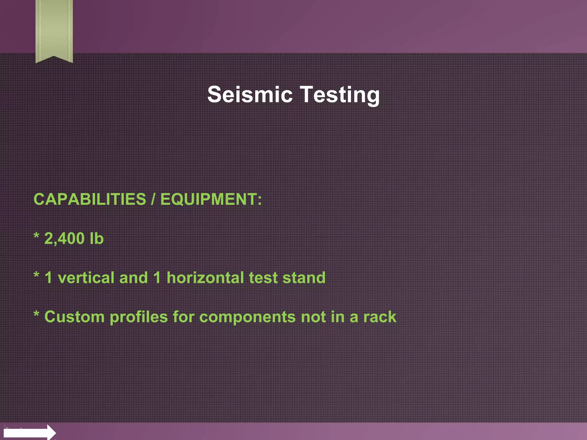 Seismic testing | PPT