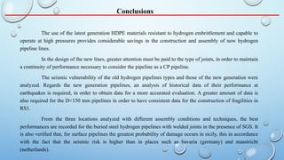 Seismic vulnerability of hydrogen pipelines | PDF