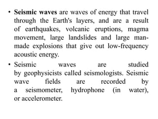 Seismic Wave Propagation Pptx