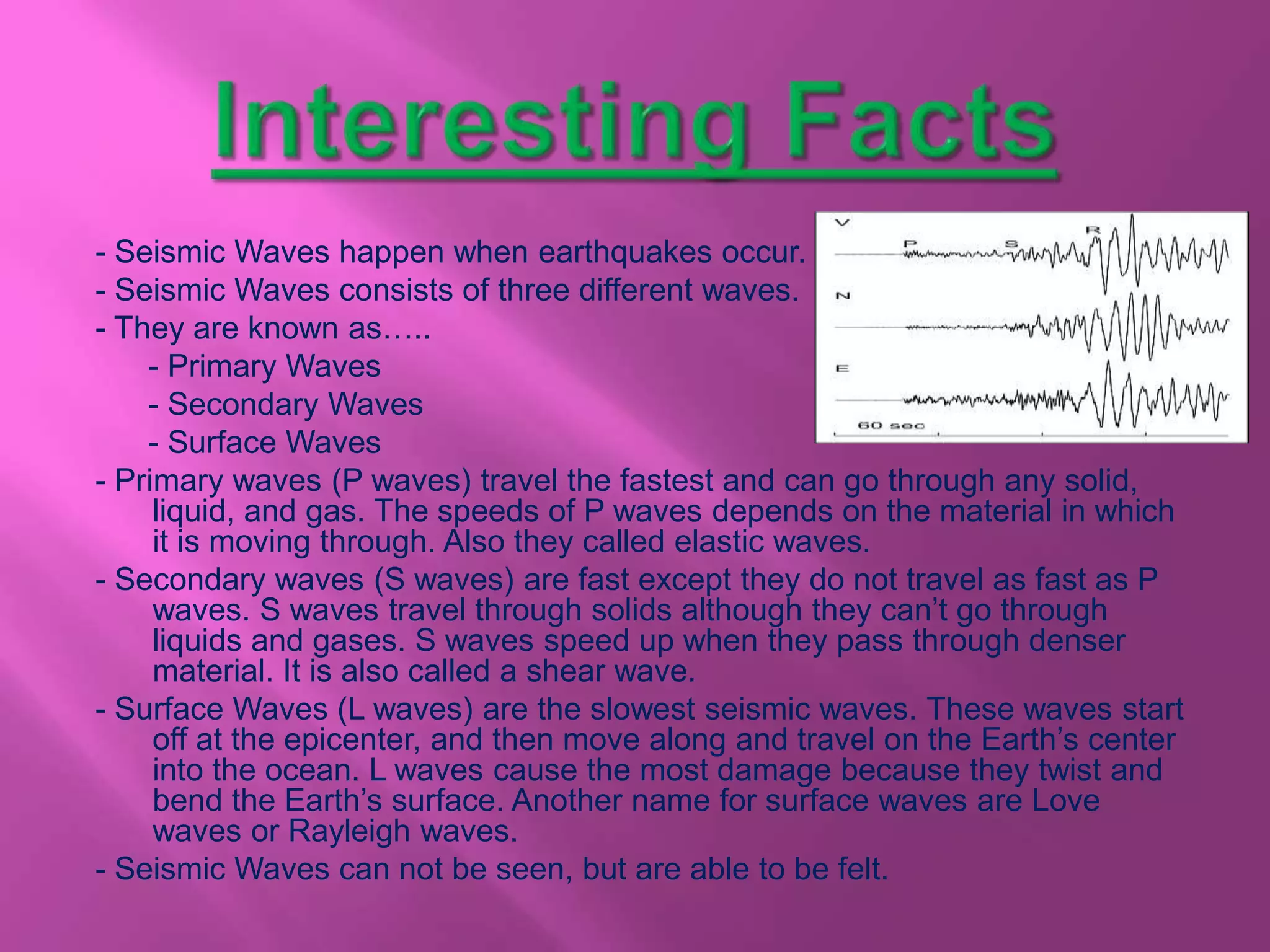 Seismic Waves | PPT
