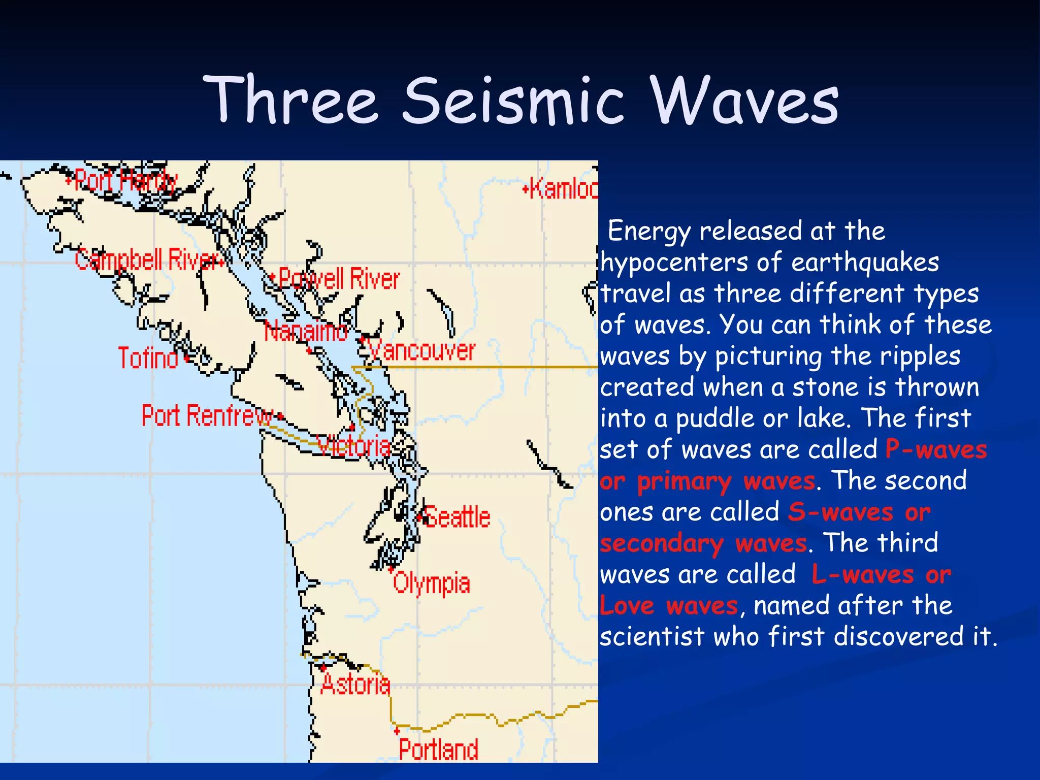 Seismic Waves | PPT | Geology | Science