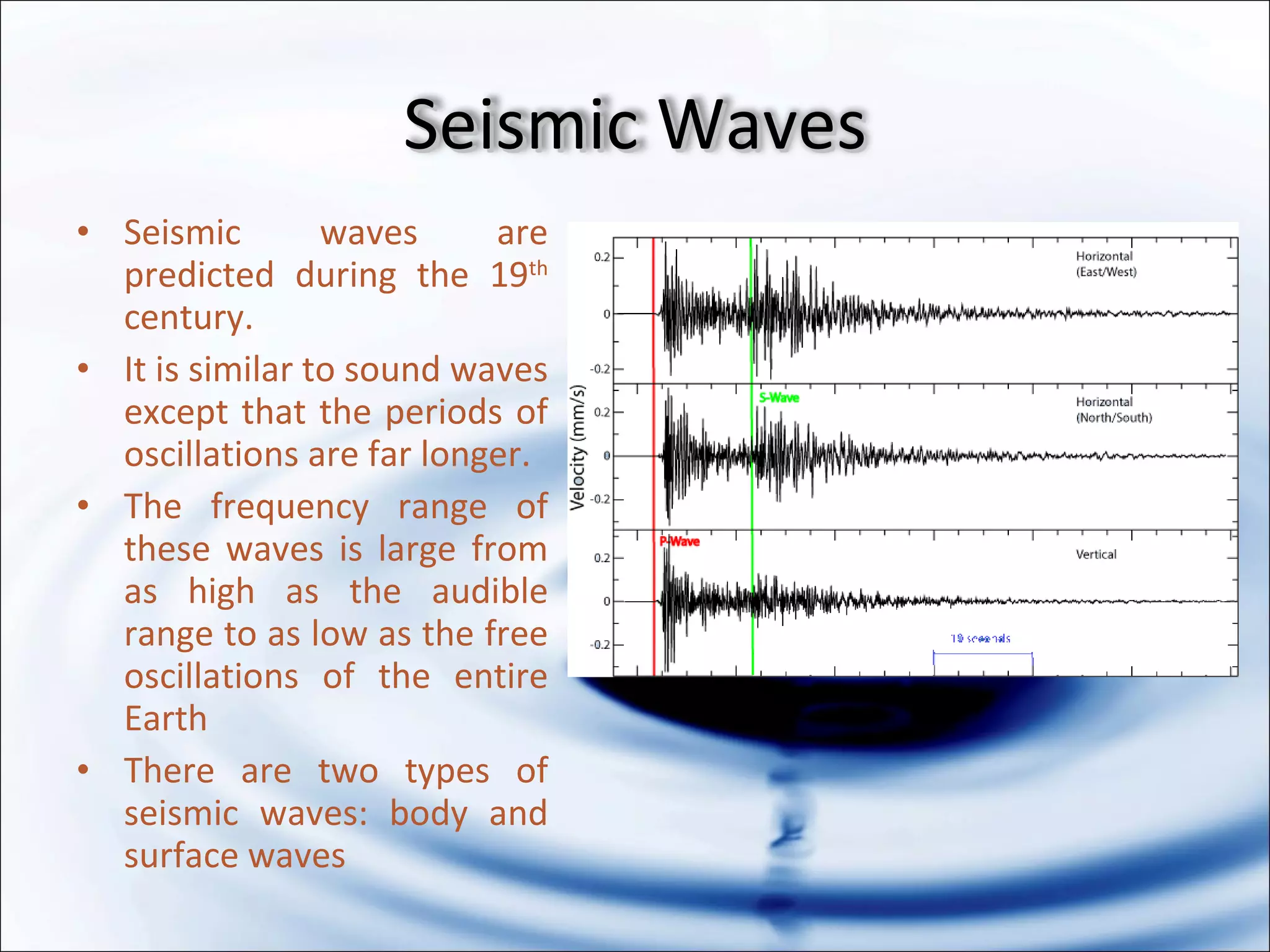 Seismic waves | PPT