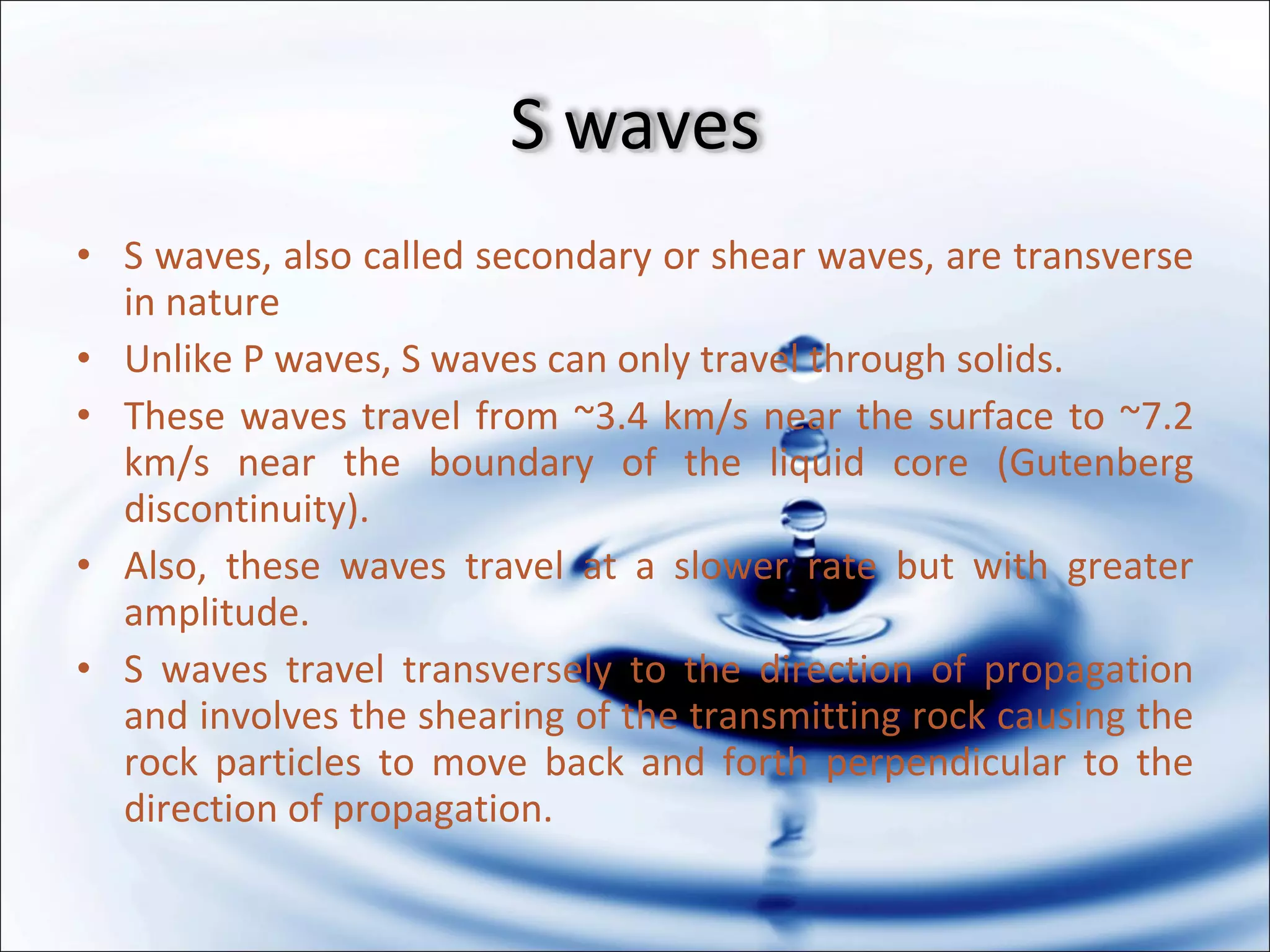 Seismic waves | PPT