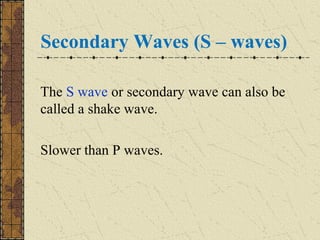 Seismic waves | PPT