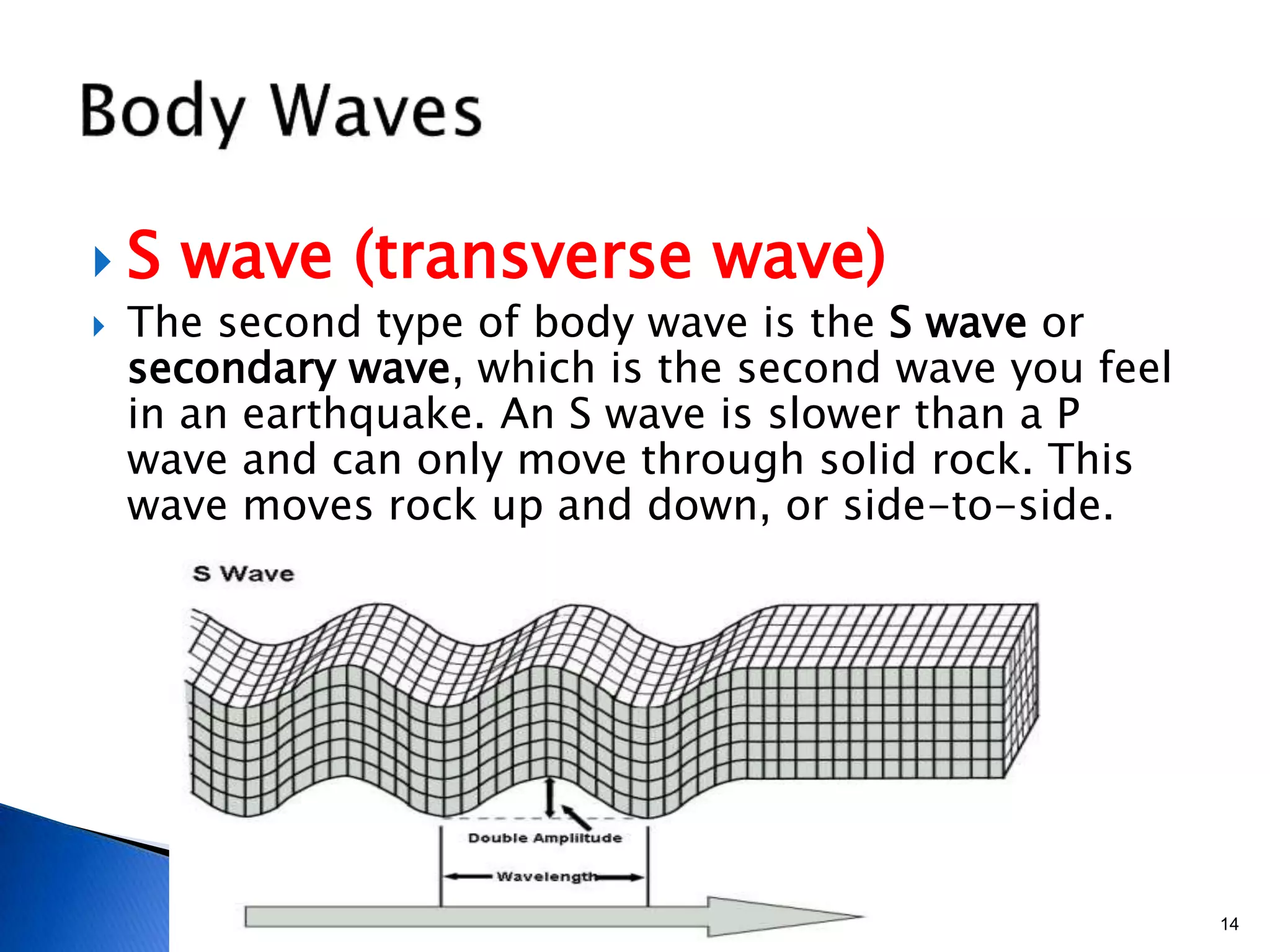 Seismic waves | PPTX