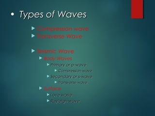 Seismic waves | PPT