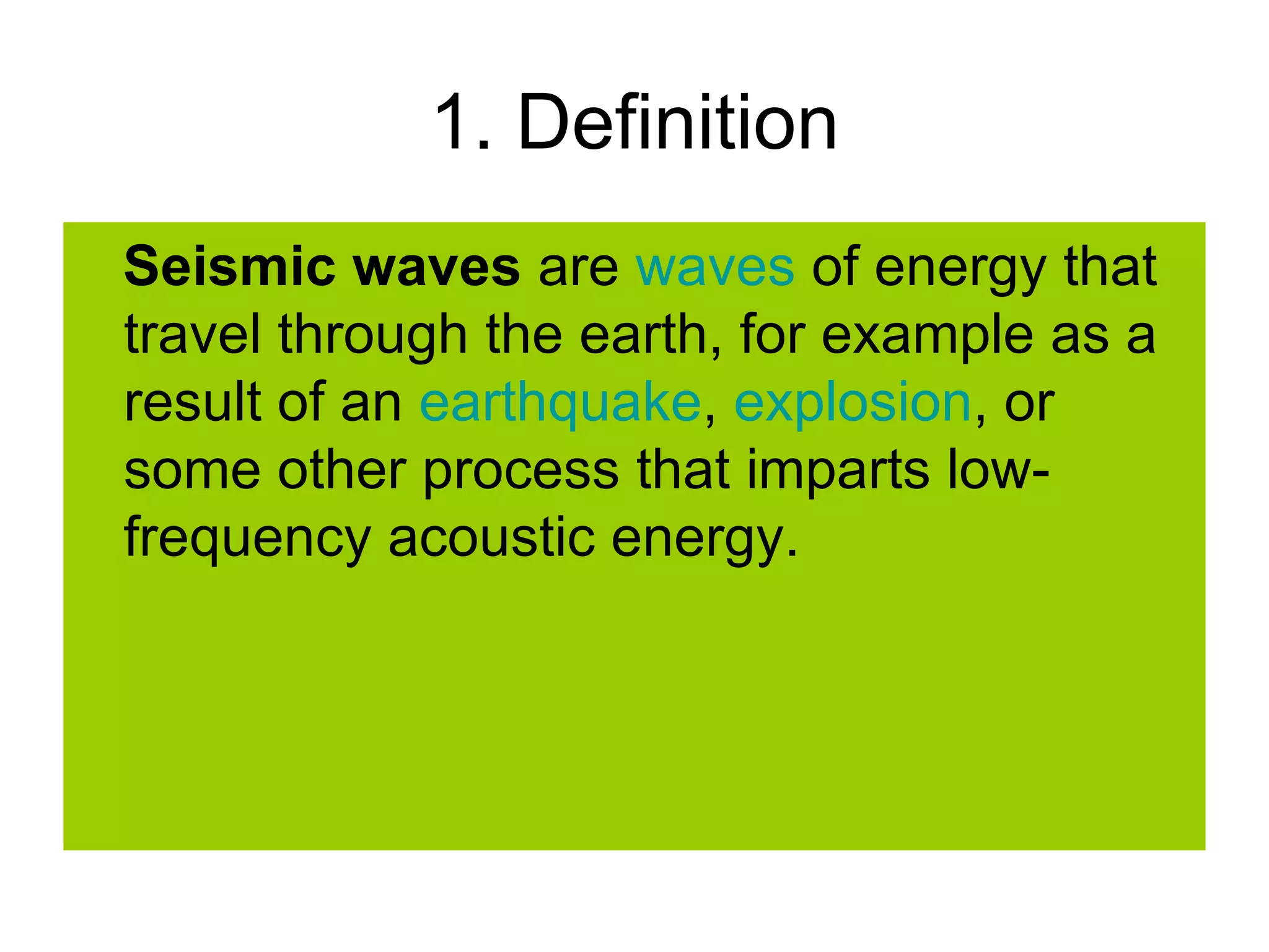 Seismic waves assignment | PPT | Physics | Science