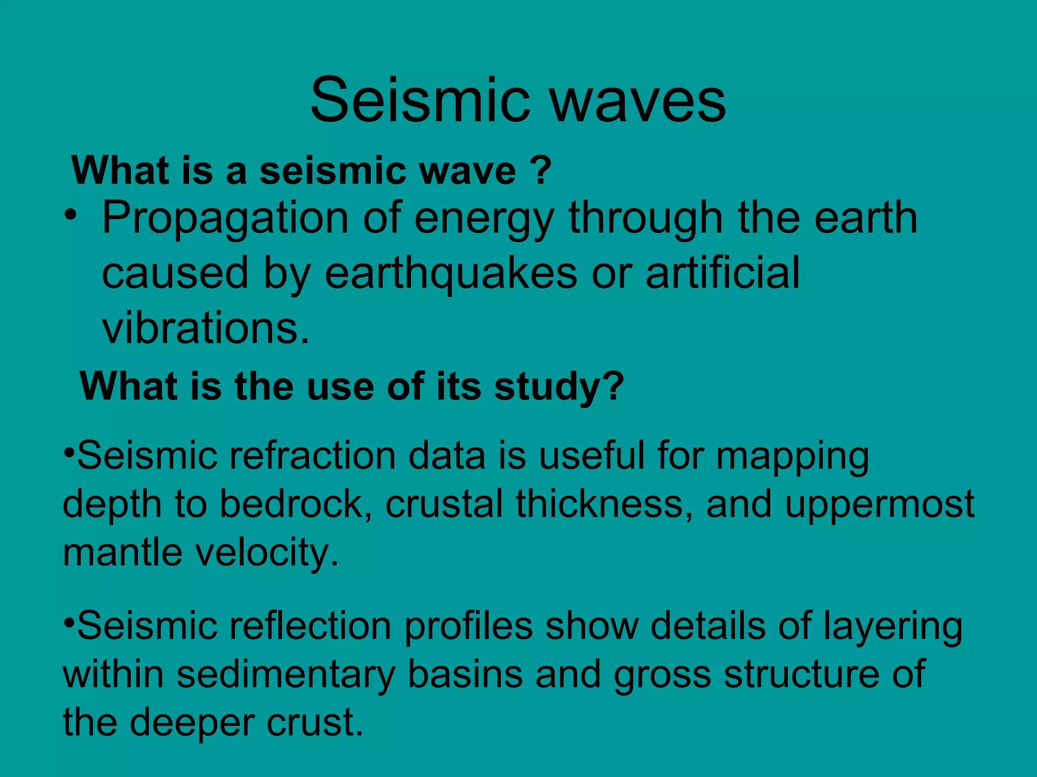 Seismic waves | PPT