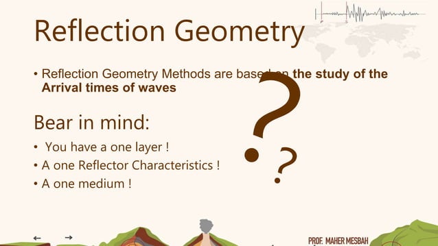 Seismic waves geometry | PPTX