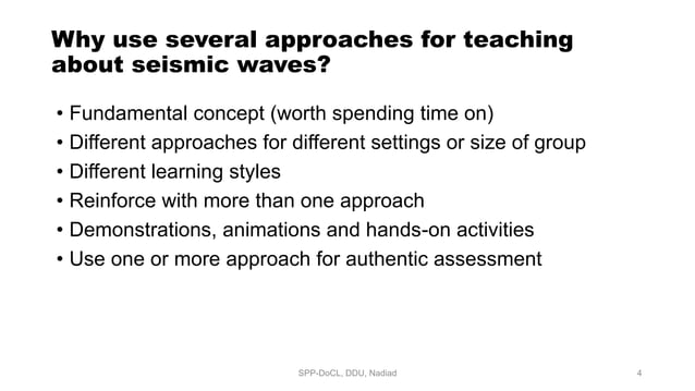 Seismic Waves .pptx | Geology | Science