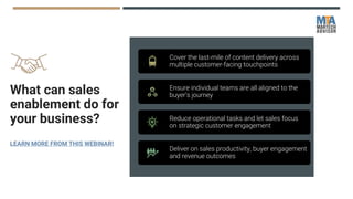 B2B Sales Enablement Best Practices for 2020 | PPTX | Sales | Business