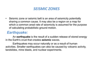 SEISMIC ZONES.pptx
