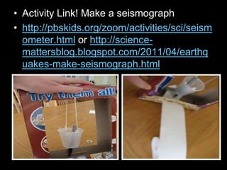 How To Make A Seismograph Model For Kids