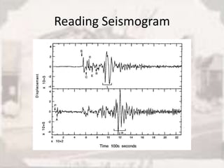 introductory seismology course for undergraduate students | PPT