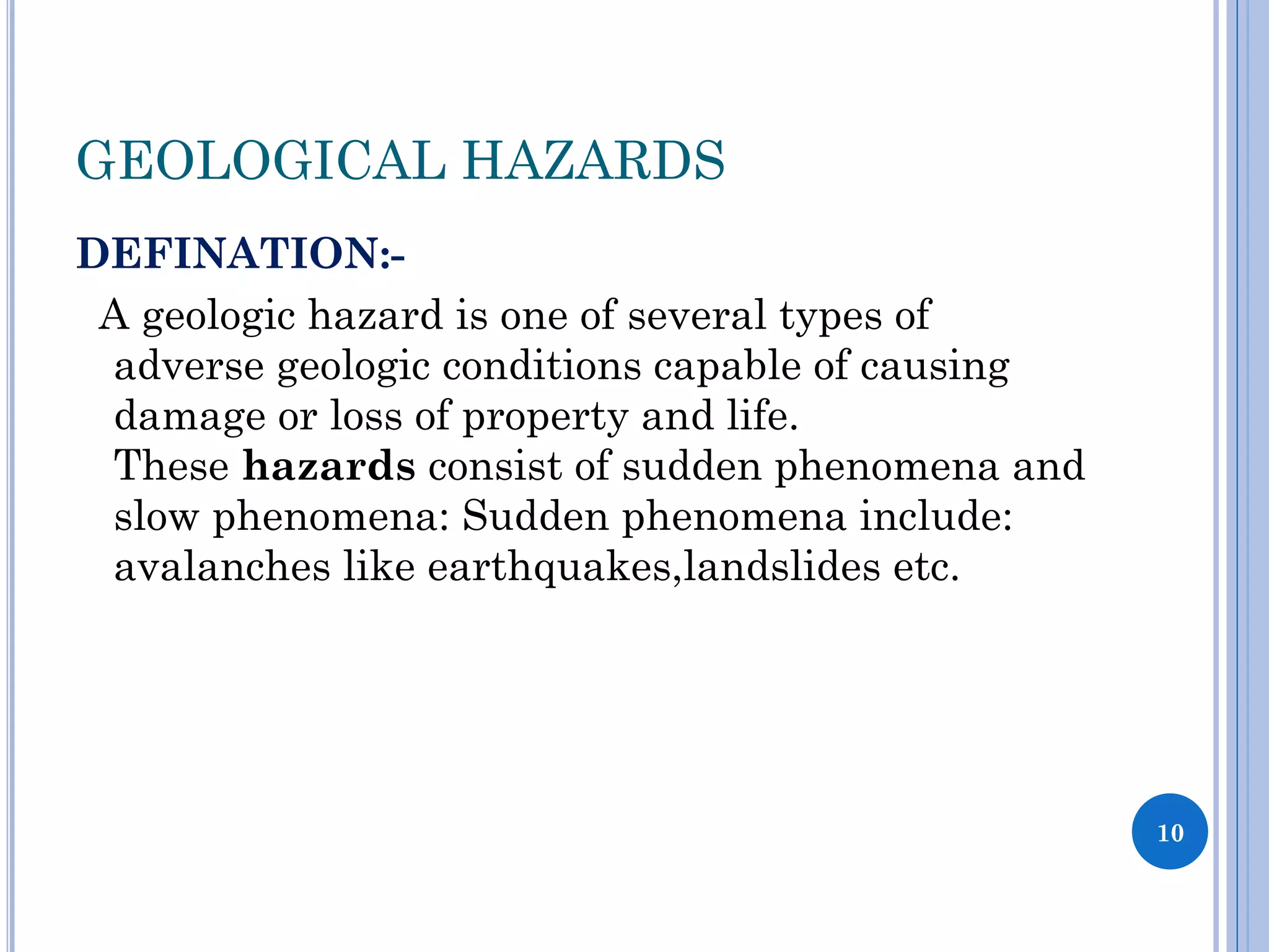 Seismology and geological hazards | PDF | Geology | Science