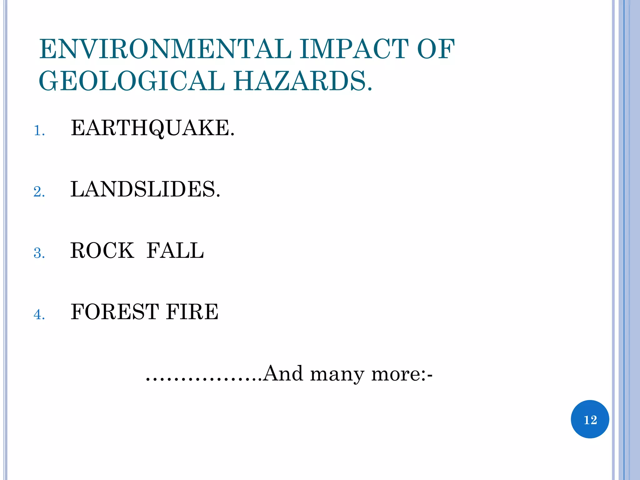 Seismology and geological hazards | PDF