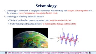 Seismology & earthquake md. yousuf gazi | PDF