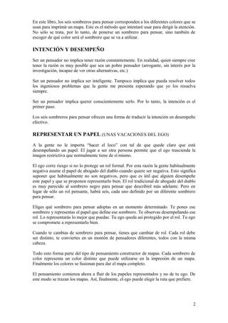 Seis sombreros para pensar – edward de bono | DOC