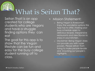Seitan That! | PPT