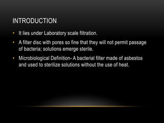Seitz filter | PPT
