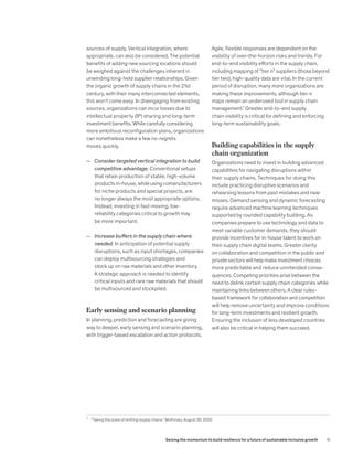 WEF/ McKinsey : Seizing the momentum to build resilience for a future ...